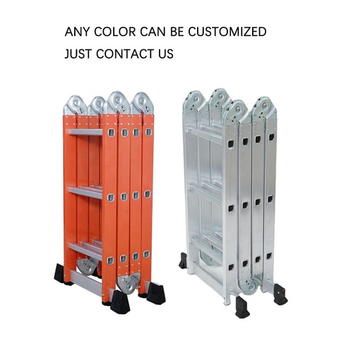 Buy Aluminum Folding Multifunctional Ladder Large And Small Hinge ...
