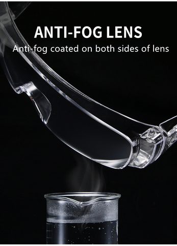 Buy Anti-fog Glasses Pc Plastic Safety Glasses Labour Protection ...