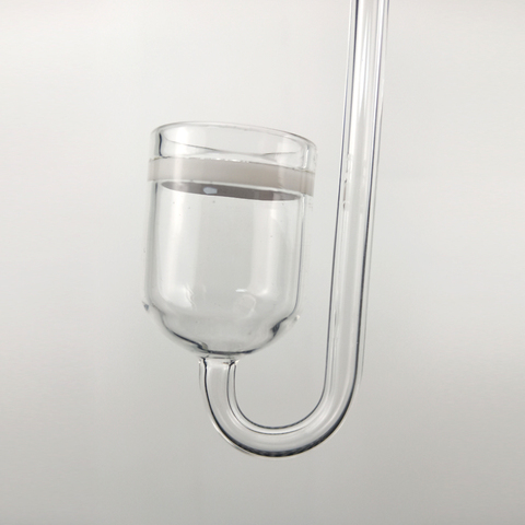 Buy Aquarium Plants 17cm U-shape Glass Bubble Counter Co2 Diffuser ...