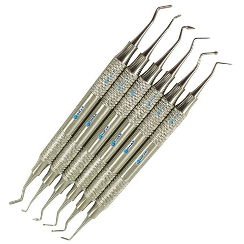 Buy Basic 7 Pieces Set Dental Periodontal Gracey Curettes 1/2-13/14 ...