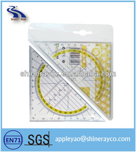 Buy Bevel Protractor,flexible Soft Pvc Ruler from ShineRay Bags ...