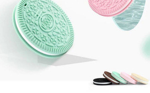 Buy Black And White Teether Toys Shaped Silicone Cookie Biscuit, For ...