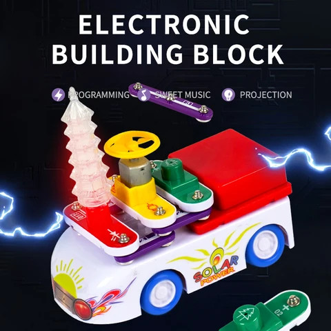 Buy Building Block Sets Diy Assemble Construction Toy Physic Science ...