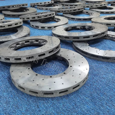 Buy Carbon Ceramic Material Car Brake Disc 330 355 400 420mm Brake ...