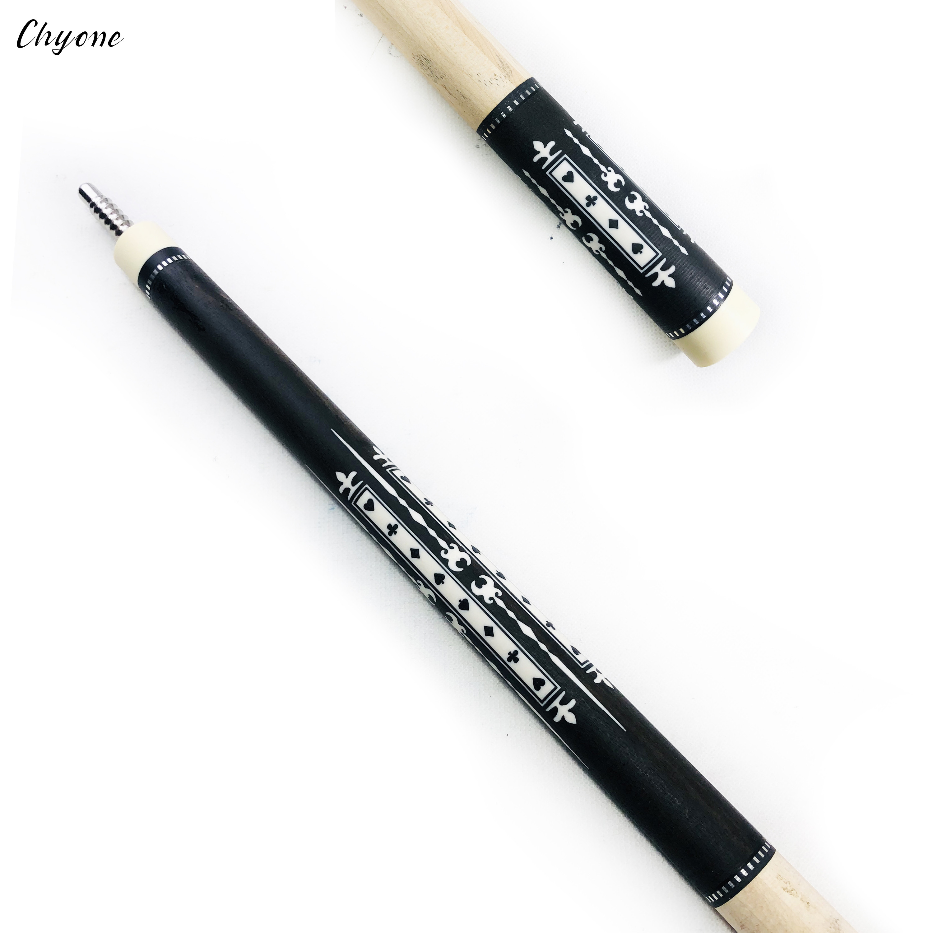 Buy Chyone Custom Half-finished Inlay Pool Cue Radial Joint Square Core ...