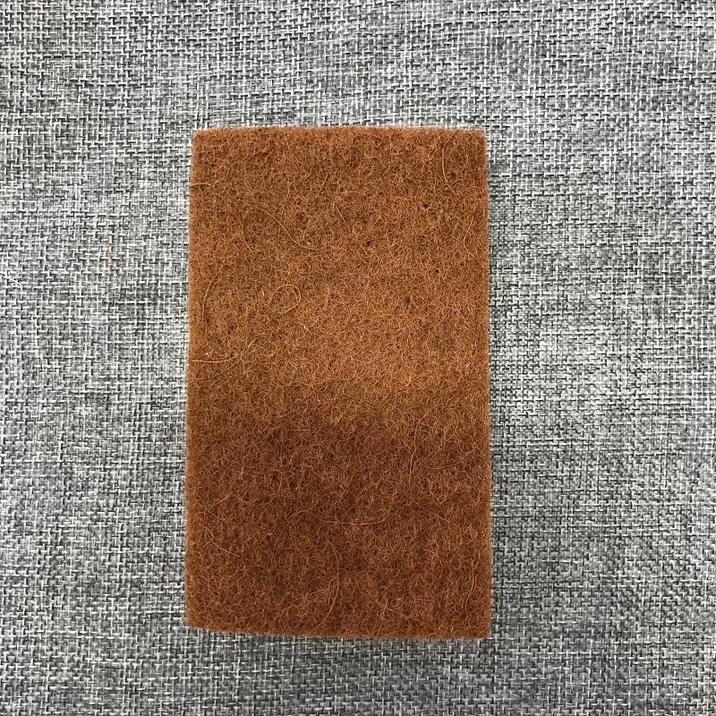 Ck024 Natural Plant Based Palm Fiber Scrubbing Sponge Right Angle Glue ...