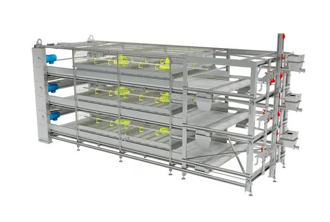 Buy Complete Automatic Pullets Rearing Animal H-type Cages System ...