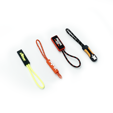 Buy Custom 3d Silicone Zipper Puller Pvc Zipper Slider Rubber Zipper ...