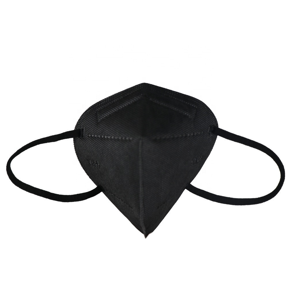 Buy Custom 5ply Kn 95 Fpp 2 Respirator Black Anti Fog Protection Filter ...