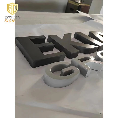 Buy Custom Channel Letter Sign Hall Edge Stainless Steel Outdoor ...