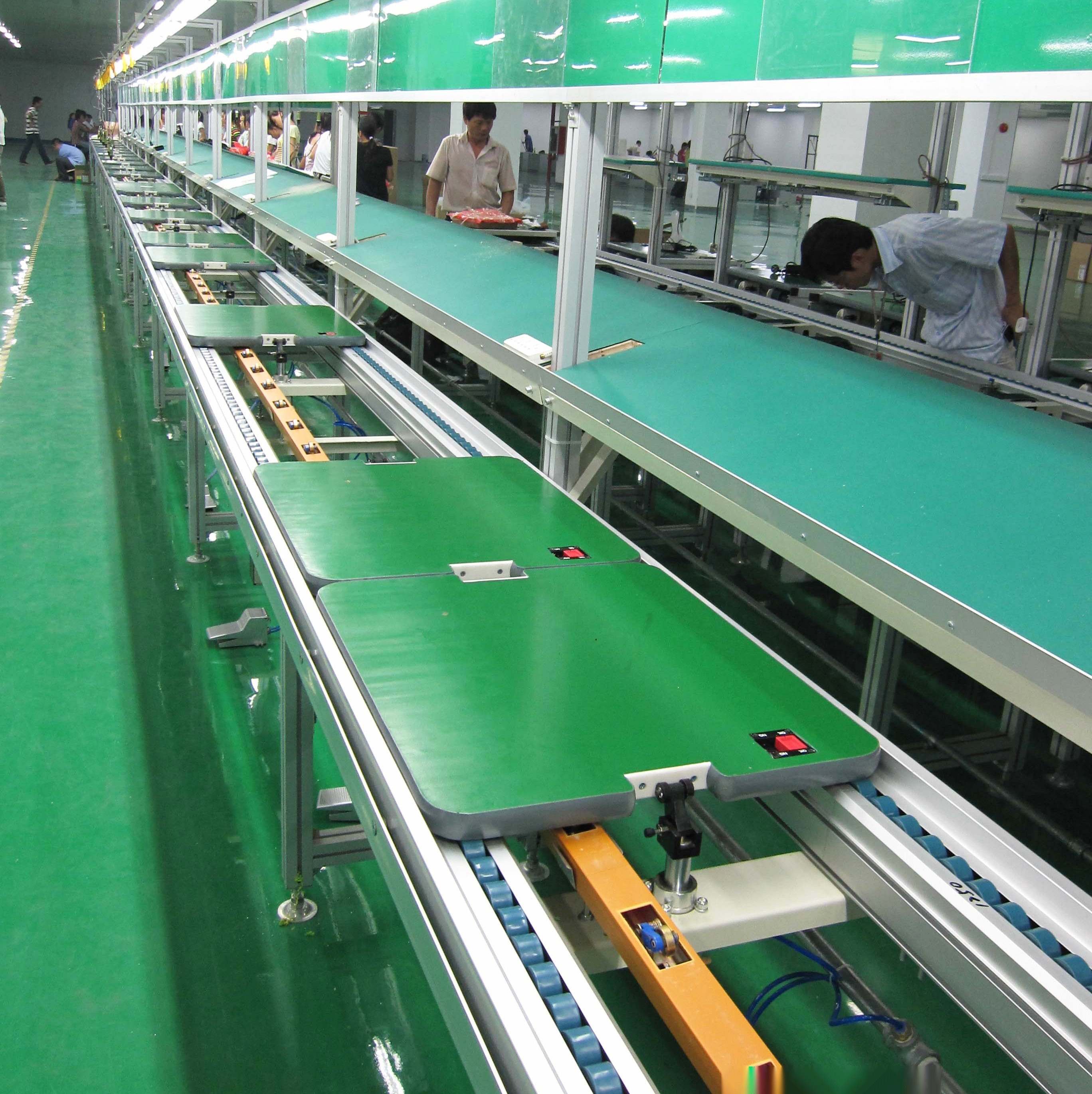 Buy Custom Free Flow Chain Assembly Line Production Double Speed Chain ...