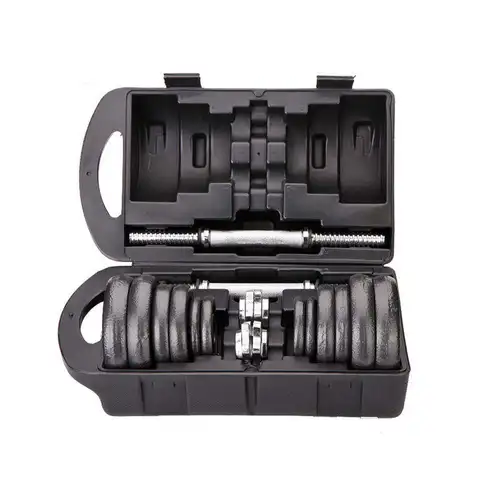 Buy Custom Logo Adjustable Dumbbell Set 50kg Barbell 15kg 20kg 30kg Gym ...