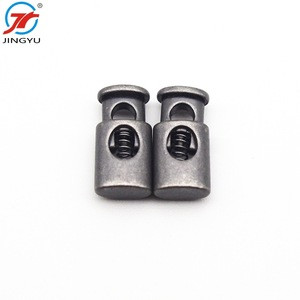 Buy Custom Metal Drawstring Cord Lock Stoppers Cable Cord End Caps For ...