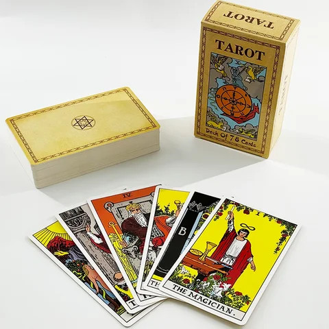 Buy Custom Original Classic Design Spanish English Tarot Cards ...