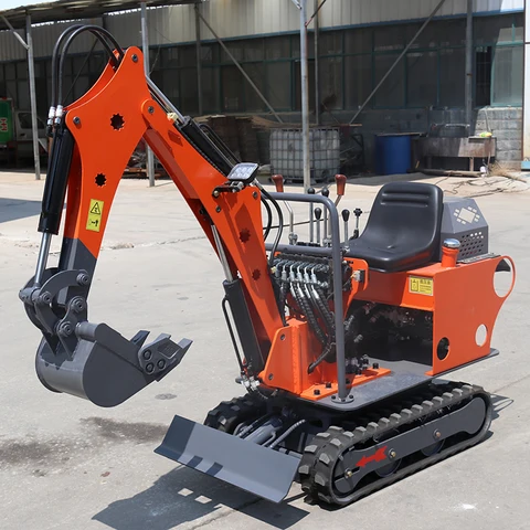 Buy Customizable 0.8 Ton Mini Excavator Diesel Gasoline Mini Excavator ...