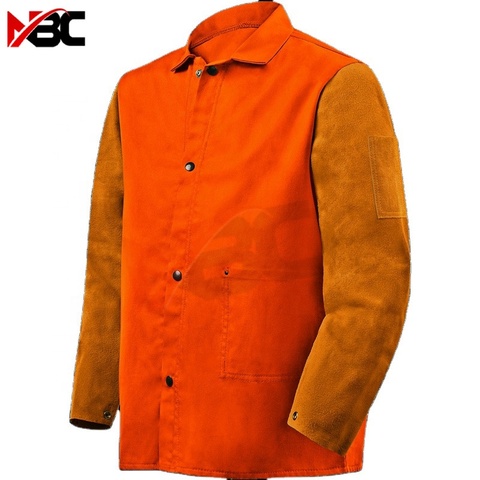 Buy Customize Cow Split Leather Welding Jacket Mens,welder Jacket ...