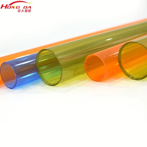 Buy Customize Design Colorful Clear Round Abs Tubes Extruded Abs Pp Pvc ...
