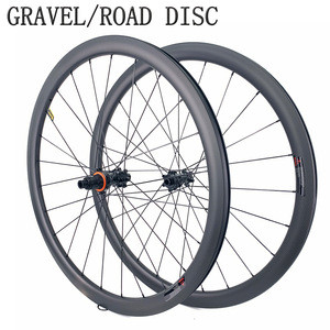 Buy Cyclocross Carbon Wheels 38mm Gravel Bike Wheelset Road Disc ...
