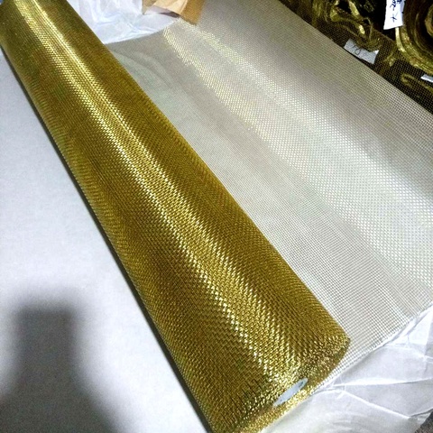 Buy Decorative Faraday Cage Copper Mesh Fencing Filtering Wire Guarding ...