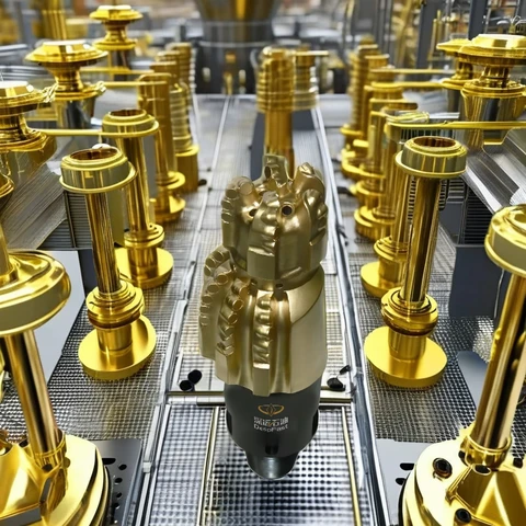 Buy Deepfast Super Power Matrix Body Pdc Bi-center Drill Bit 12 1/4" Ream Diameter 6 Blades Low ...