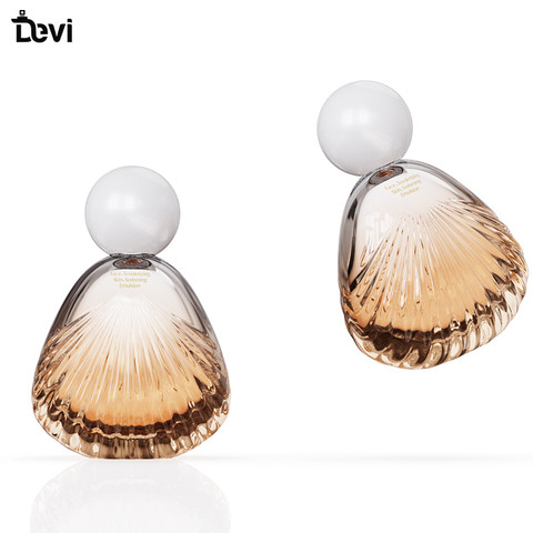 Buy Devi Unique Design Glass Perfume Bottles 100ml Luxury Square Mens ...