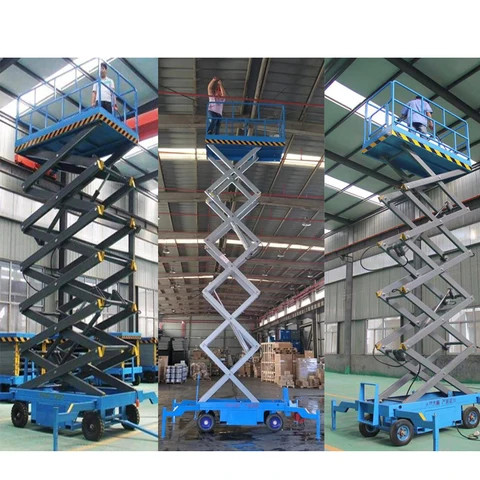 Buy Electric Scissor Shear Fork Lift Mobile Hydraulic Retractable ...