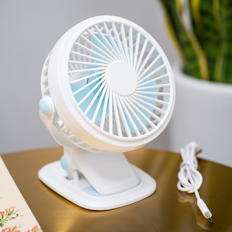Buy Factory Supply Usb Desk Mini Fan Stand Charging Usb Fan 3 Blades ...