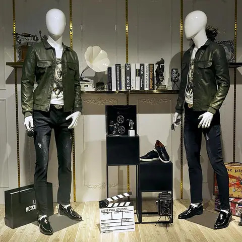 Buy Full Body Handsome Male Uniform Formal Suit Dress Standing Sitting ...