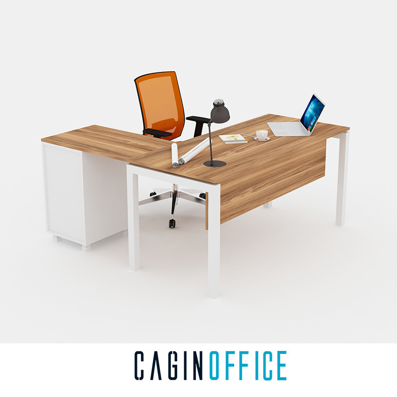 Buy Galaxy Desk With Side [turkish Office Furniture Factory - Executive ...