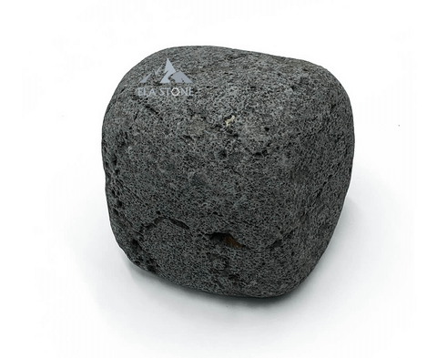 Buy Grey Natural Basalt Stone Tiles & Slab With Hole Surface Lava Stone ...