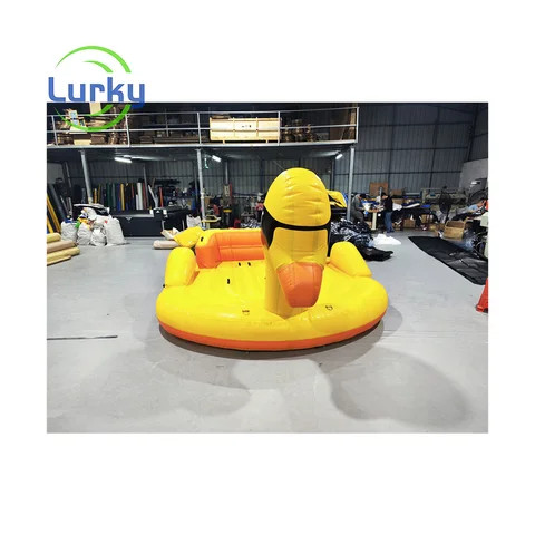 Buy Hot Selling Inflatable Yellow Duck Water Boat Custom Towable Water ...