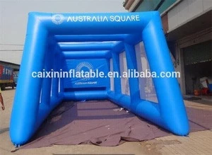 Buy Inflatable Football Goal Speed Cage, Inflatable Soccer Shooting ...