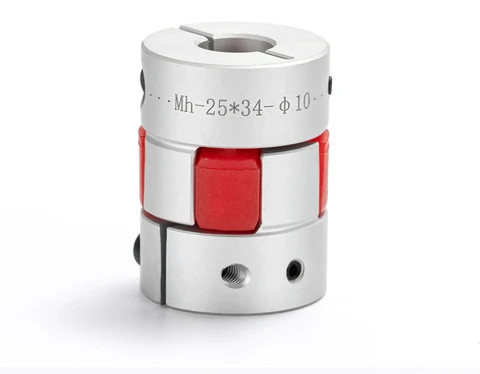 Buy Jaw Coupling Precision Plum Flexible Shaft Couplings High Speed Jm1 ...