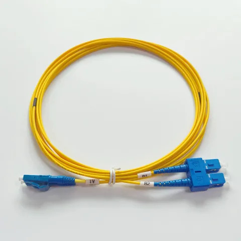 Buy Lc/upc-sc/upc Fiber Connector Singlemode 9/125 Duplex Fiber Cable ...