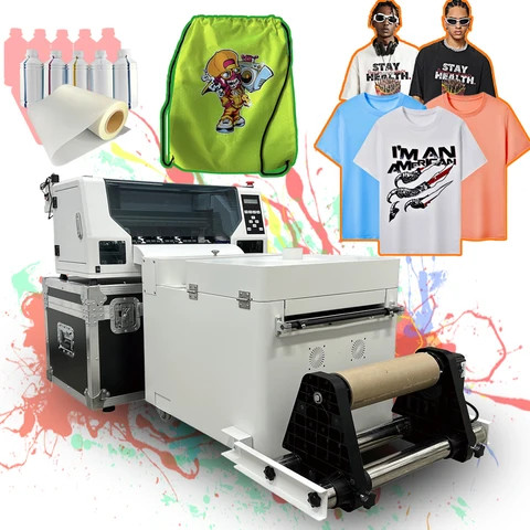 Buy Lingya 30cm Dtf Printer Factory Wholesale Xp600 Print Head 60cm Dtf Printer T-shirt Outdoor ...