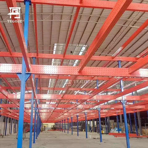 Buy Mezanine Platform Racking Warehouse Industrial Steel Mezzanine ...