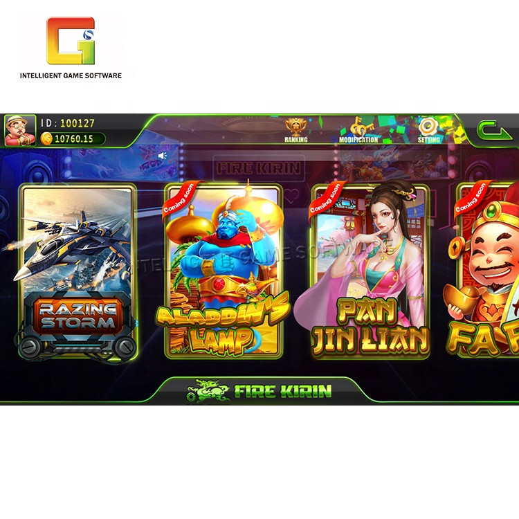 Buy Mobile Fish Table Game Fire Kirin Game With The I/o Board Mobile ...