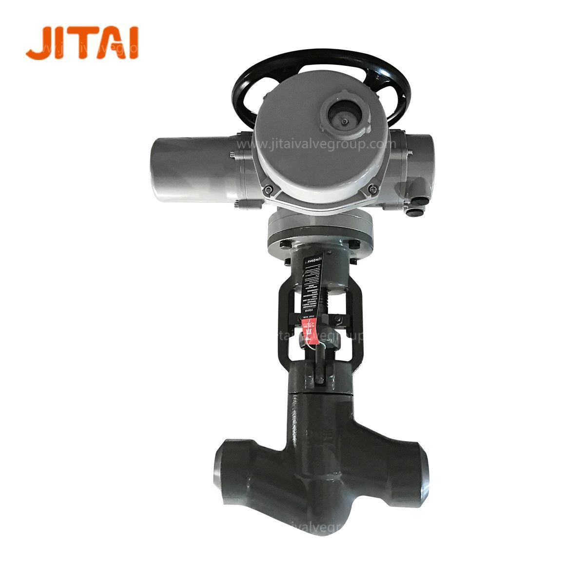 Buy Motorized T Type Bonnetless Globe Valve From Ce Factory For Power ...