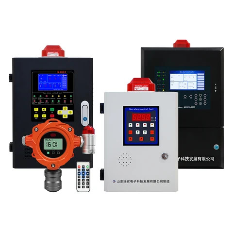 Buy Multi-channel Gas Alarm Control Panel For Gas Leak Detector No So2 ...