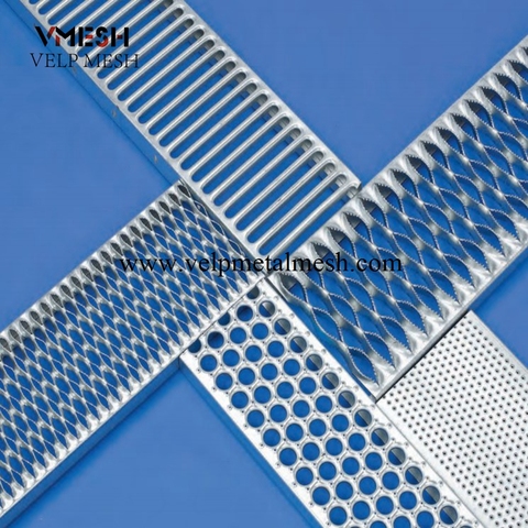 Buy Nonslip Aluminum Walkway Perforated Metal Planks from Anping Velp ...