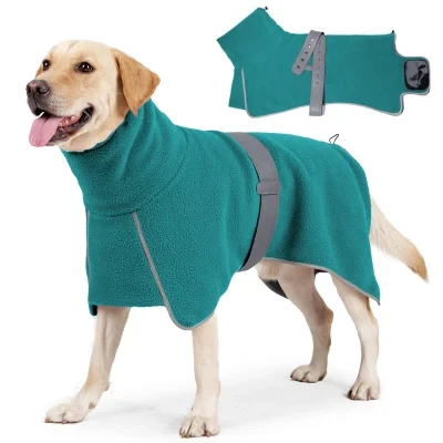 Buy Pet Large Handsome Dog Cape Winter Warm Thickened Clothing Apparel ...