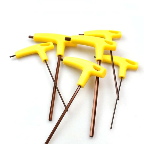 Buy Plastic Handle Allen Key Hex End Ball End Screwdriver Wrench T ...