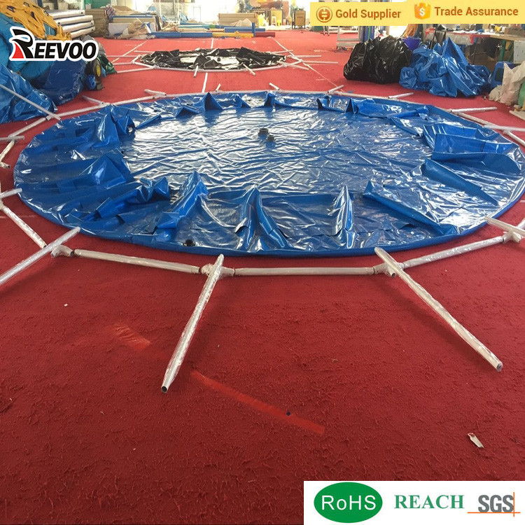 Buy Reevoo Commercial Foldable Pvc Canvas Aquaculture Fish Tanks from ...