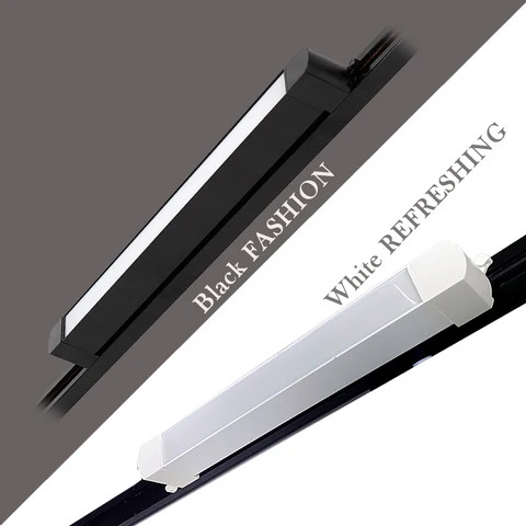 Buy Shapeable Zoomable Led Track Light 600mm 30w 20w 60w Thin Linear ...