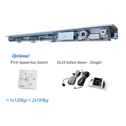 Buy Smart Sensor Door Commercial Automatic Glass Sliding Door System ...