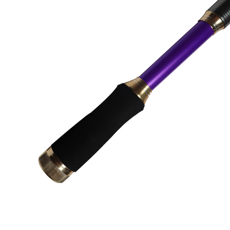 Buy Super Strong Purple Sea Fish Rod China Fishing Telescopic Spinning ...