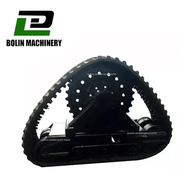 Buy Triangle Crawler Tractor Rubber Track Undercarriage For Special ...