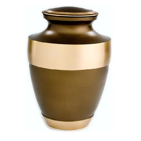 Buy Wholesale Athens Chestnut Adult Cremation Urn Classic Elegant Brass ...