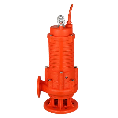 Buy Wq Cast Iron Pond Mud Submersible Large Flow Sand Mining Drainage ...