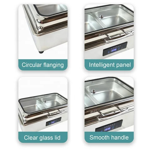 Buy Yitian Hydraulic Buffet Stove Touch Screen Panel Transparent Glass ...